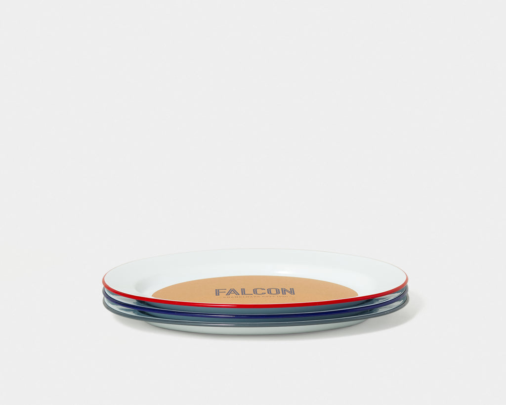 Oval Plate — Falcon Enamelware