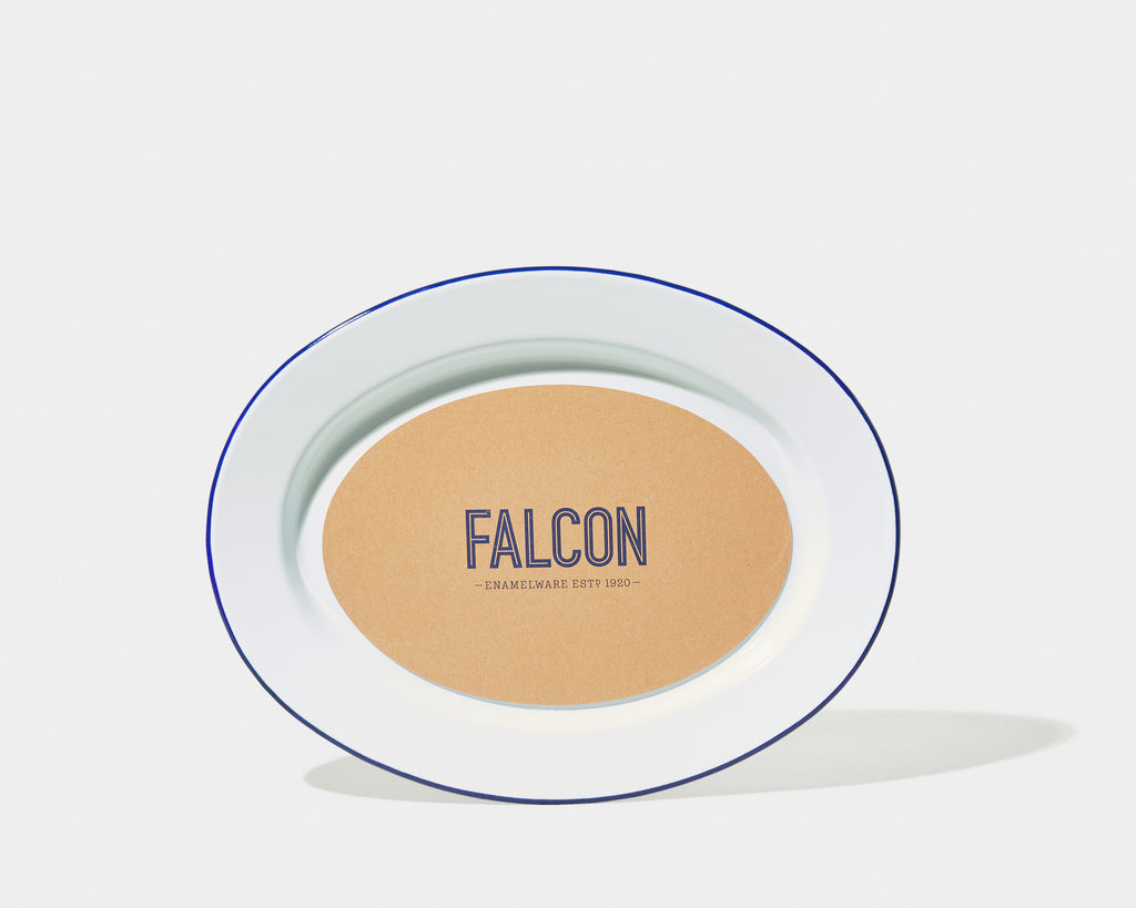 Oval Plate — Falcon Enamelware
